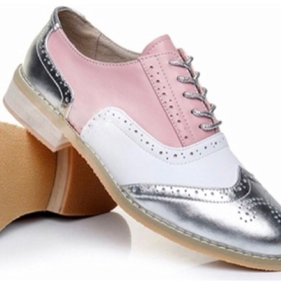 La Rosa | Shoes | La Rosa Womens Leather Handmade Oxford Shoes Wingtip ...